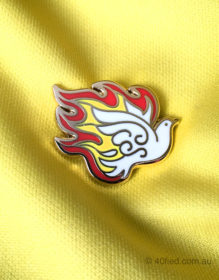 Holy Spirit Fire Lapel Pin – The 40fied Emporium